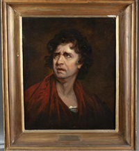 Portrait of Junius Brutus Booth as Brutus
