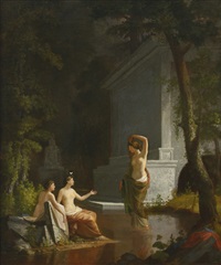 Diana at the fountain, 1813