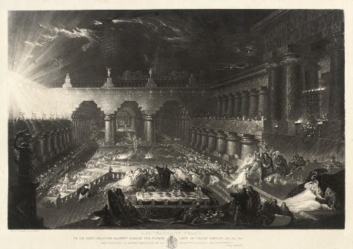 Belshazzars feast by John Martin on artnet Belshazzars feast by John Martin on artnet