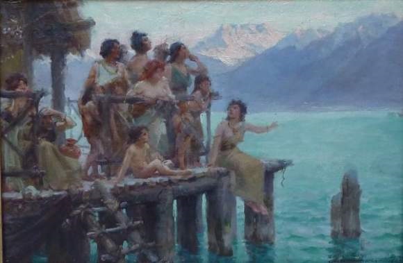 Au bord du lac by Paul-Joseph Jamin on artnet