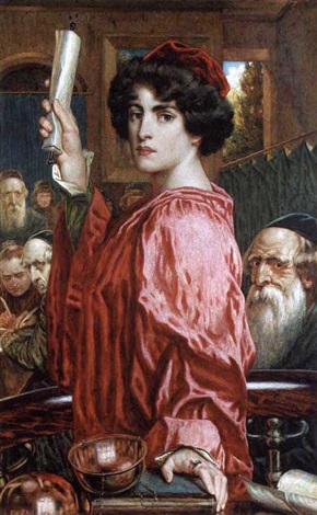 Portia, in the Merchant of Venice by G.W. Smetham-Jones on artnet