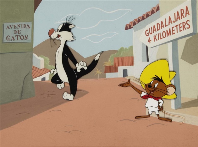Sylvester and Speedy Gonzales by Warner Bros. Studios on artnet Sylvester and Speedy Gonzales by Warner Bros. Studios on artnet