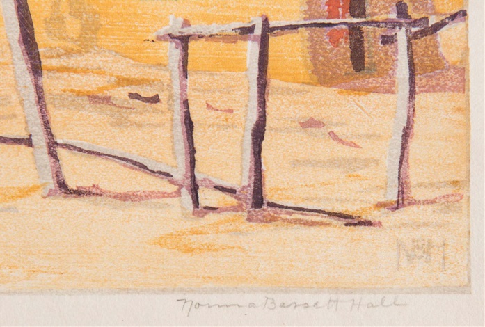 October In Santa Fe By Norma Bassett Hall On Artnet