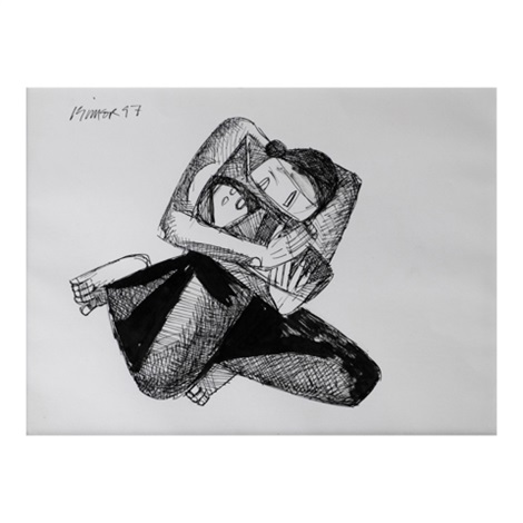 a. Untitled b. Mother and Child 2 works by Ang Kiukok on artnet