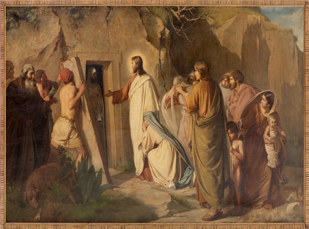 The raising of Lazarus by Carl Heinrich Bloch on artnet