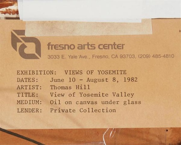 View Of Yosemite Valley by Thomas Hill on artnet