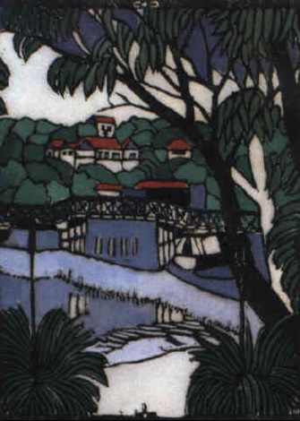 Mosman Bridge by Margaret Rose Preston on artnet