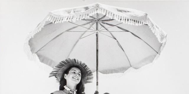 Pablo Picasso and Francoise Gilot on the Beach by Robert Capa on artnet