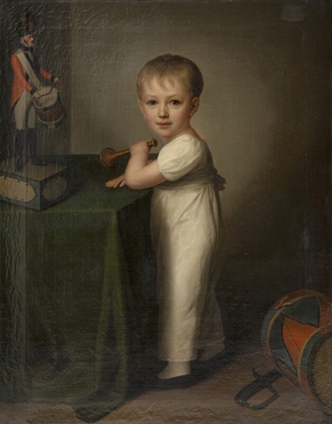 Portrait of Jacob August Maribo 17831858 as a child by Jens Juel on artnet