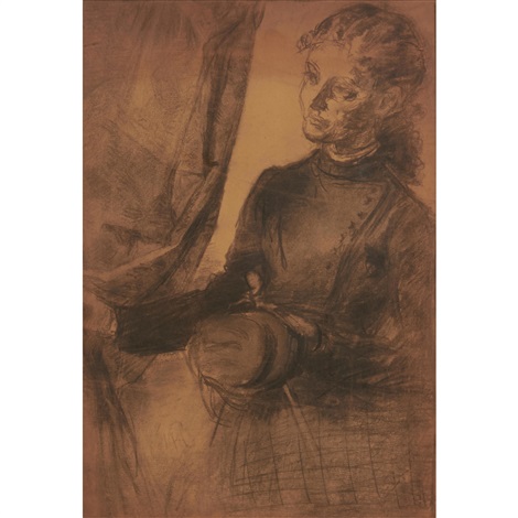 Portrait of a Woman by William Morris Hunt on artnet