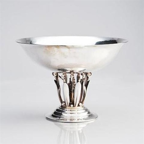 A silver bowl by Johan Rohde on artnet
