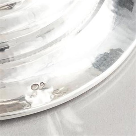 A silver bowl by Johan Rohde on artnet