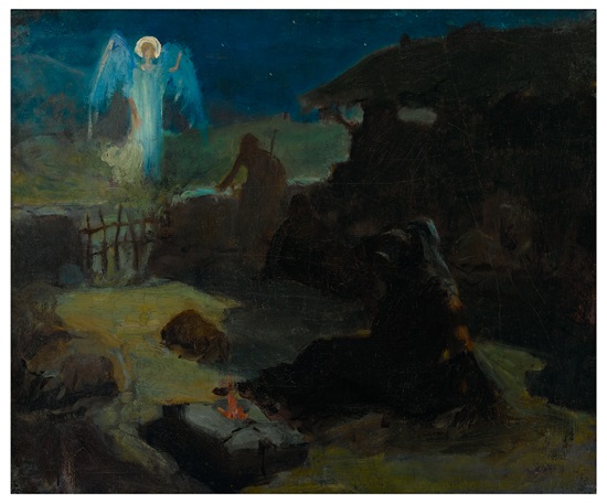 The Annunciation to the Shepherds by Henry Ossawa Tanner on artnet