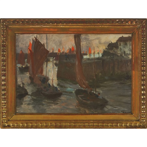 ENGLISCHER FISHERHAFEN by Carlos Grethe on artnet