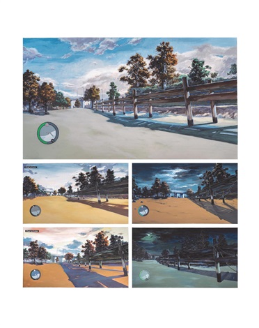 Virtual Time Series - Meadow Park Noon, Afternoon, Windy, Sunset Night ...