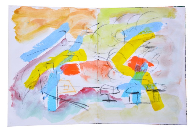 Khat wa Rasm Line and Hand-drawing by Etel Adnan on artnet