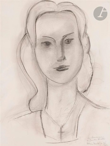Portrait de Monette Vincent by Henri Matisse on artnet