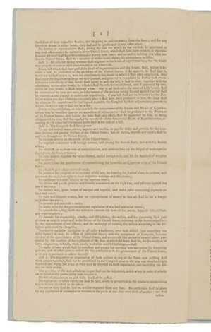 The Official Edition of the United States Constitution and the First ...