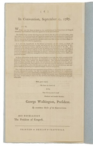 The Official Edition of the United States Constitution and the First ...
