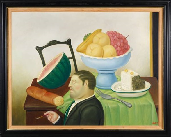 Painter of Still Lifes by Fernando Botero on artnet