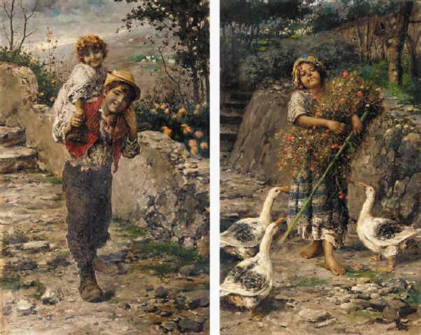 Pick-a-back by F. Oliva on artnet