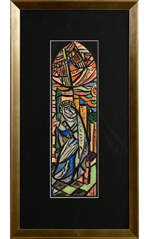Study for a Stained Glass Window by Evie Hone on artnet