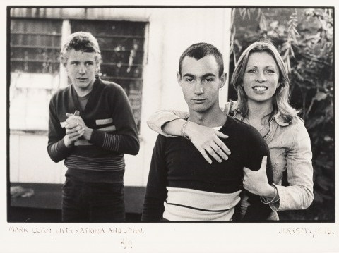 MARK LEAN, WITH KATRINA AND JOHN also known as WAITING by Carol Jerrems ...