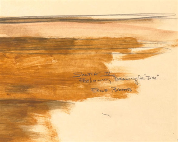 Sketch IV, Preliminary Drawing for Jake by Ernie Barnes on artnet