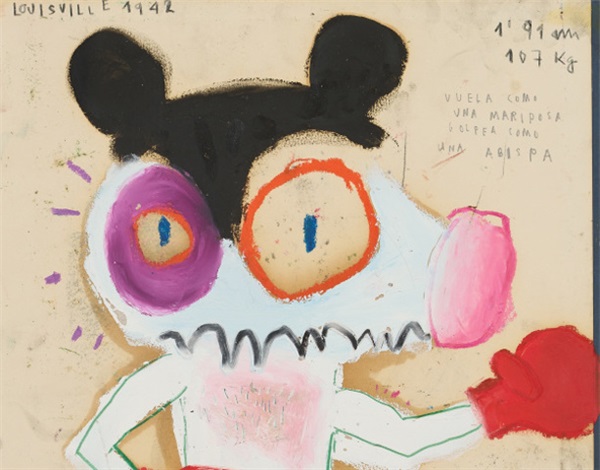 Ali Boxing Mouse by Edgar Plans on artnet