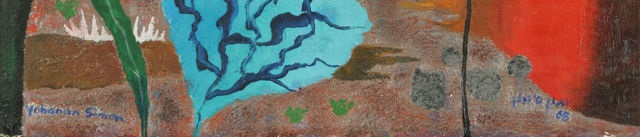 Desert Landscape 1968 by Yohanan Simon on artnet