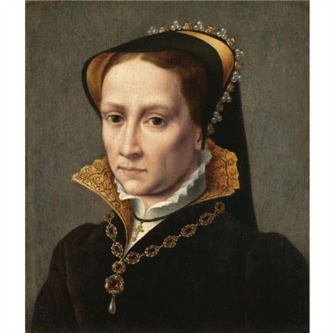 Portrait of Mary Tudor 1516-1558 by Antonis Mor van Dashorst on artnet