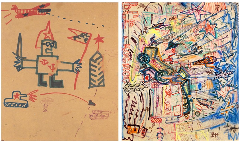 Everyone to space two-way work by Oleg Kotelnikov on artnet