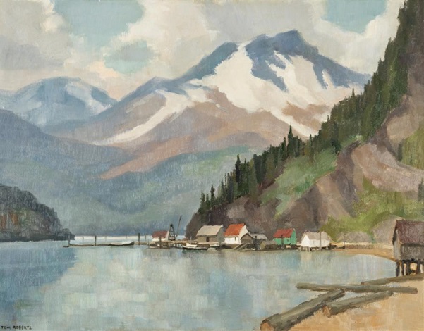 Harrison Lake Harbour by Tom Roberts on artnet