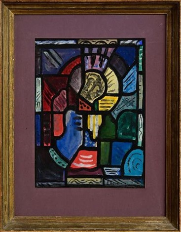 Study for a Stained Glass Window by Evie Hone on artnet