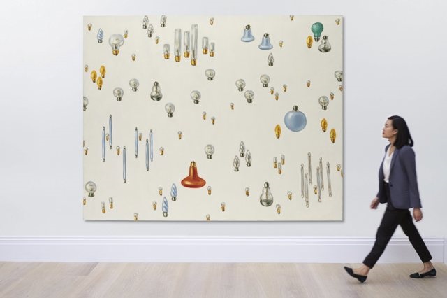 Light Bulbs by Lisa Milroy on artnet