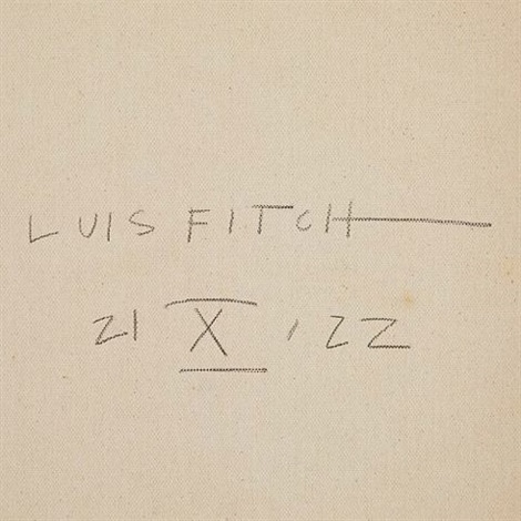 Future Self-Portrait I and Future Self-Portrait II by Luis Fitch on artnet