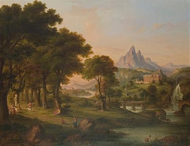 Dream of Arcadia by Thomas Cole on artnet