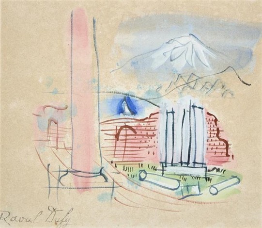 Teatro Greco, Taormina by Raoul Dufy on artnet