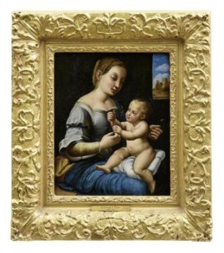 Madonna with the Carnation by Raphael on artnet