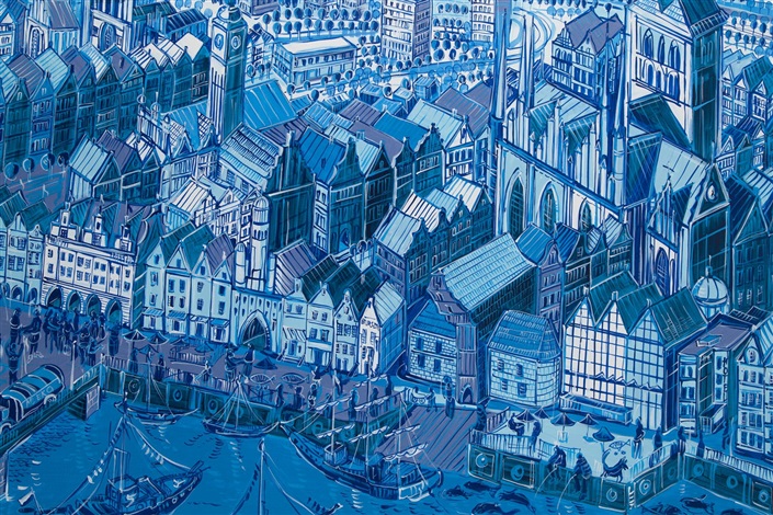 Gdansk by Edward Dwurnik on artnet