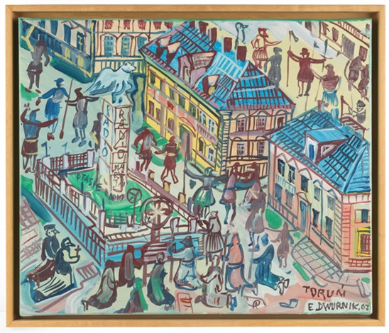 Toruń by Edward Dwurnik on artnet