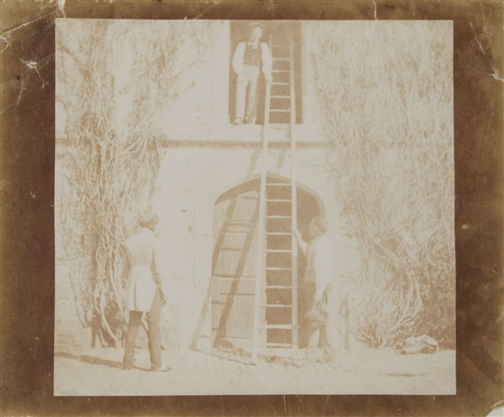 The Ladder, 1845 by William Henry Fox Talbot on artnet