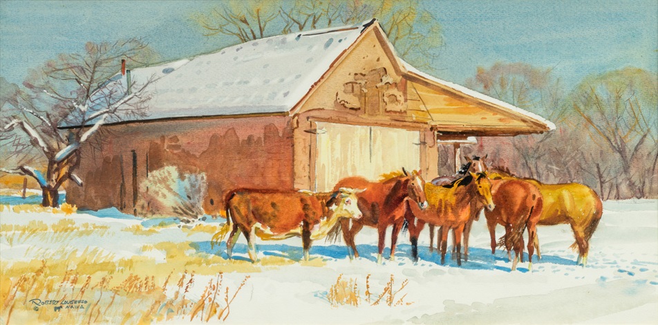 December Sun by Robert Elmer Lougheed on artnet