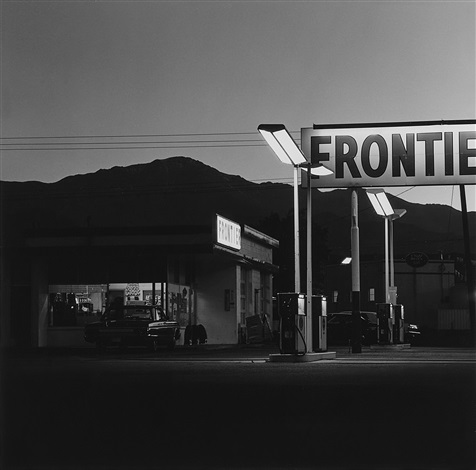 Frontier Gas Station and Pikes Peak, Colorado Springs, Colorado by ...