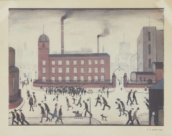 Mill Scene by L.S. Lowry on artnet
