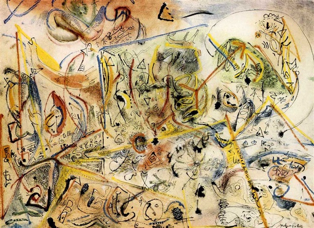 Untitled by Jackson Pollock on artnet