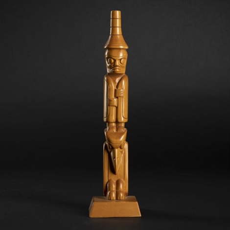 MODEL TOTEM POLE, 1961 by Ellen Neel on artnet