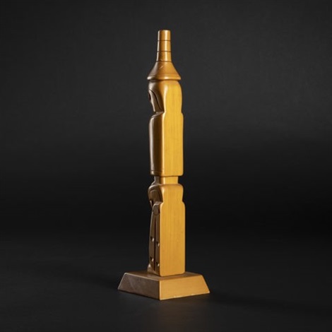 MODEL TOTEM POLE, 1961 by Ellen Neel on artnet
