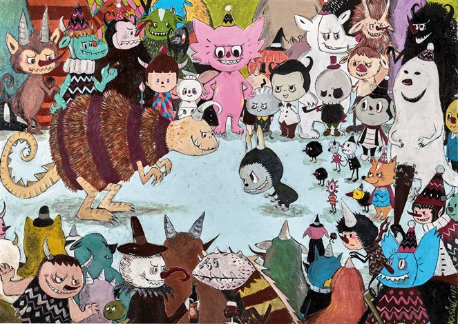 De Kleuren Monster by Lung Kasing on artnet