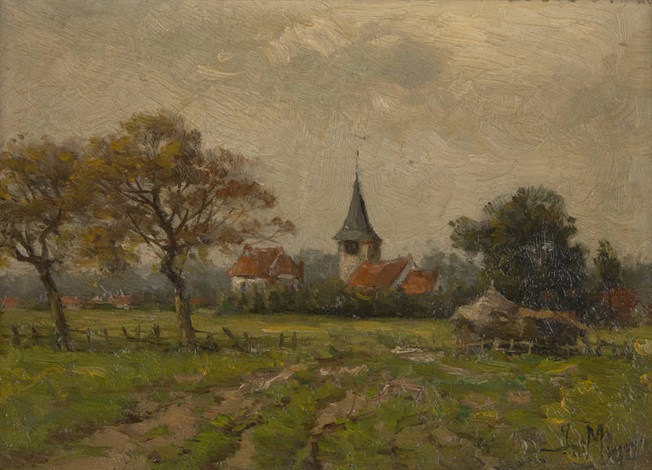 Vue de village by Isidore Meyers on artnet